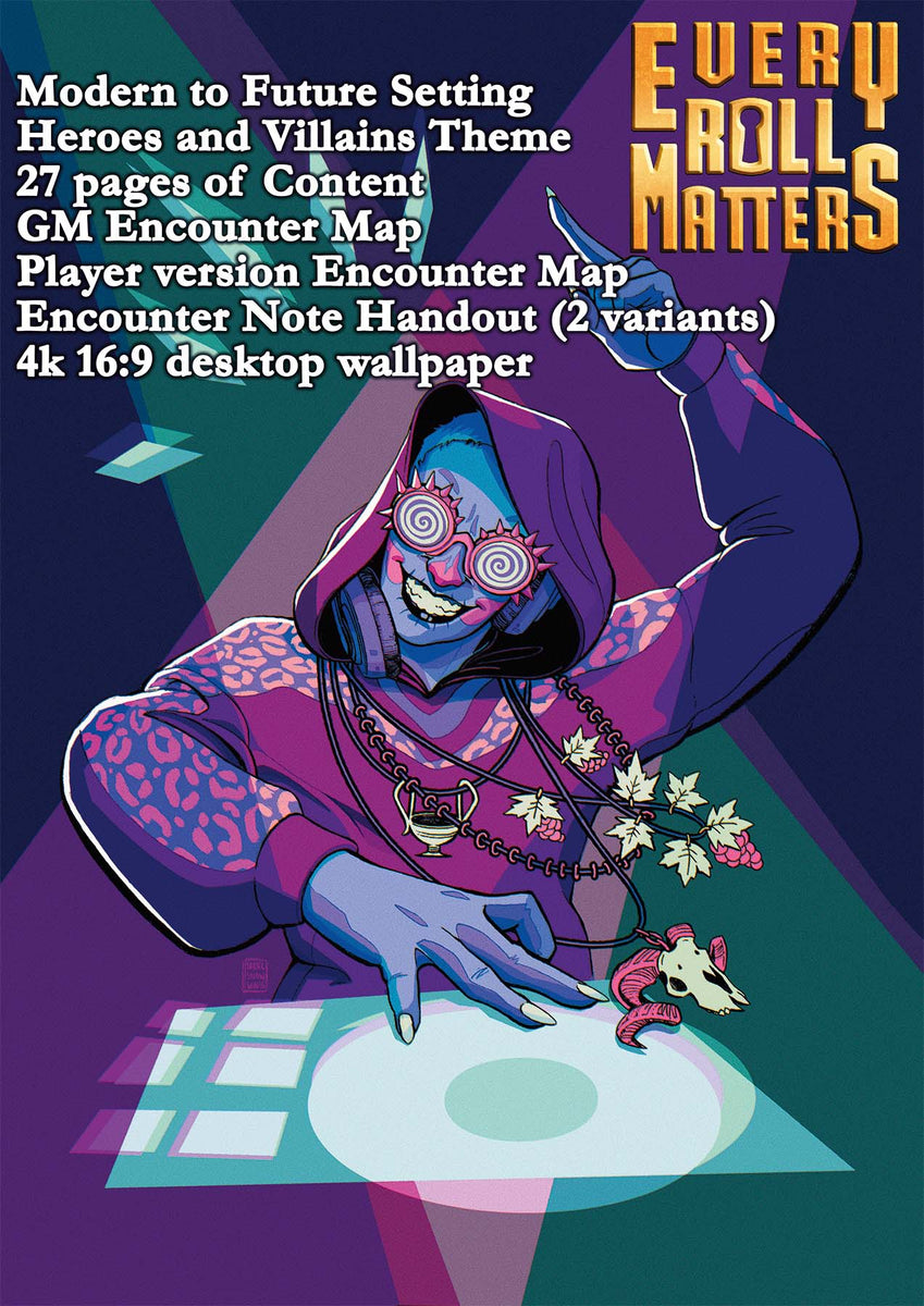 Every Roll Matters #01: Heroes and Villains and Gadgets, OH MY! – Open ...